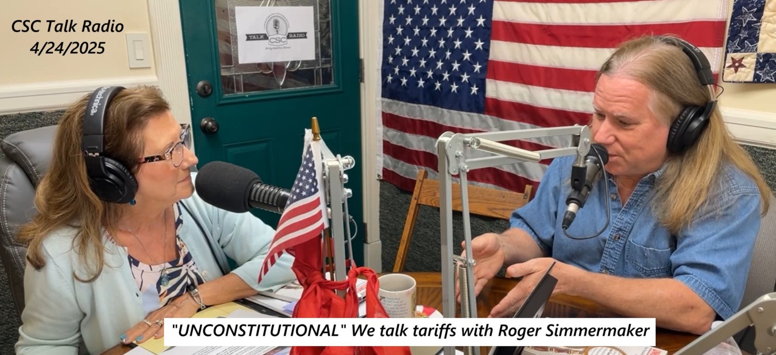 "UNCONSTITUTIONAL" We talk tariffs - CSC Talk Radio