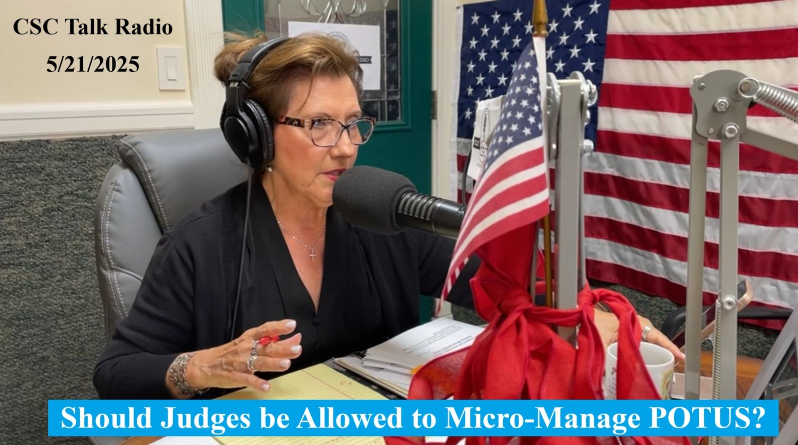 Should Judges be Allowed to Micro-Manage POTUS? - CSC Talk Radio