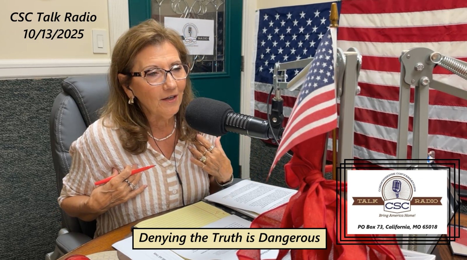 Denying the Truth is Dangerous - CSC Talk Radio