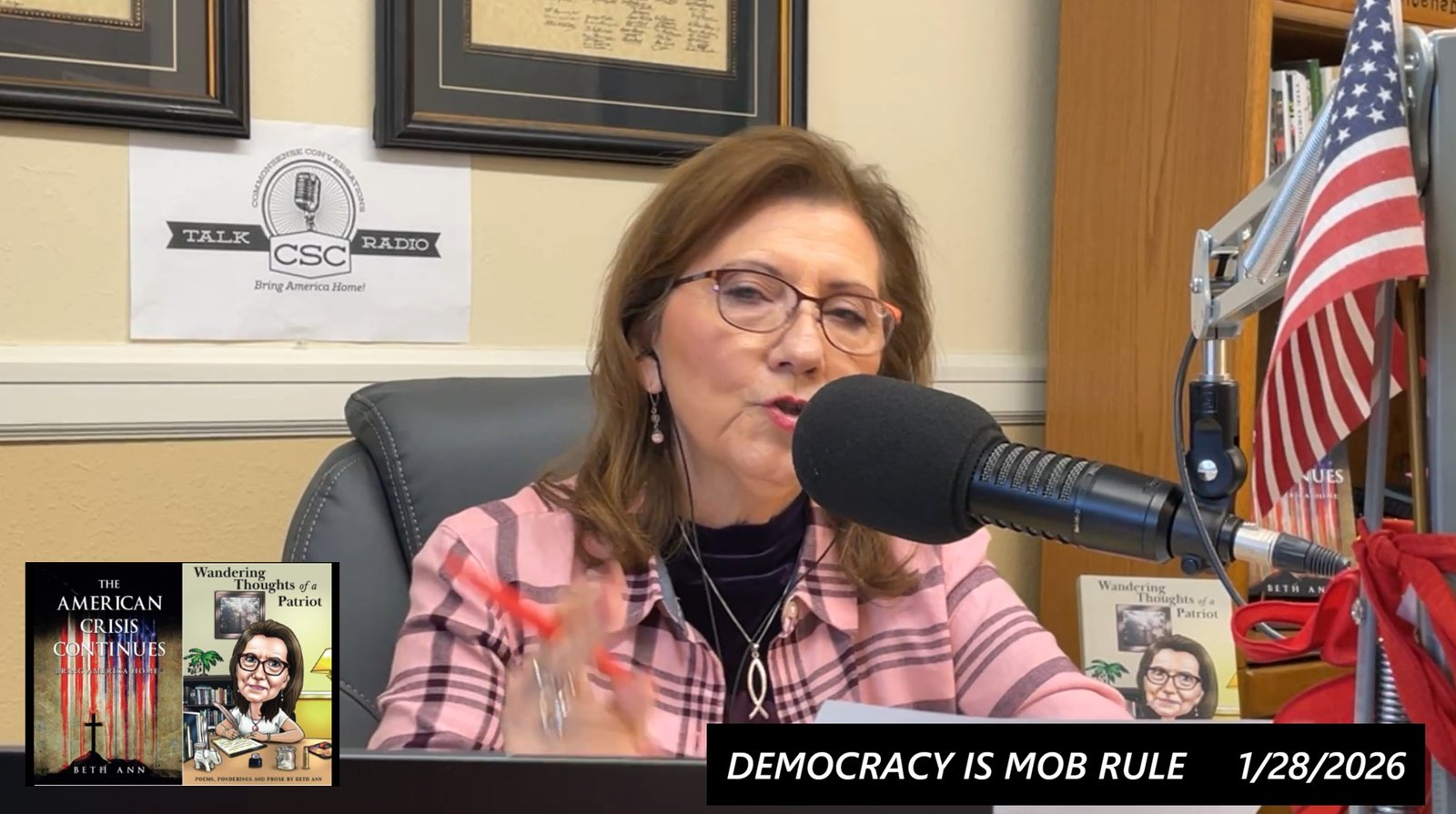 DEMOCRACY IS MOB RULE - CSC Talk Radio